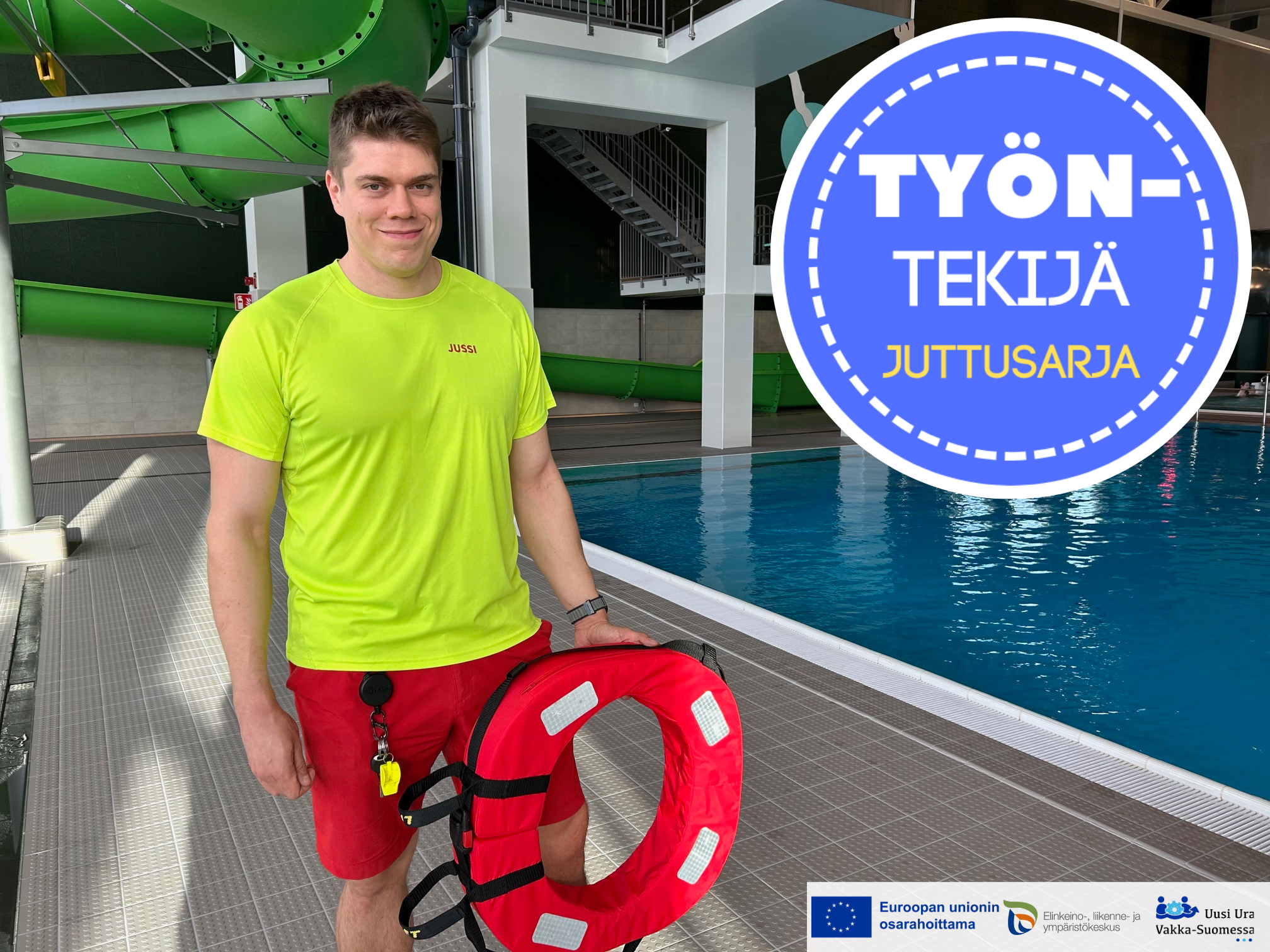 Jussi vaihtoi rekkakuskin hommat uinninvalvojan työhön - Äkillinen ...